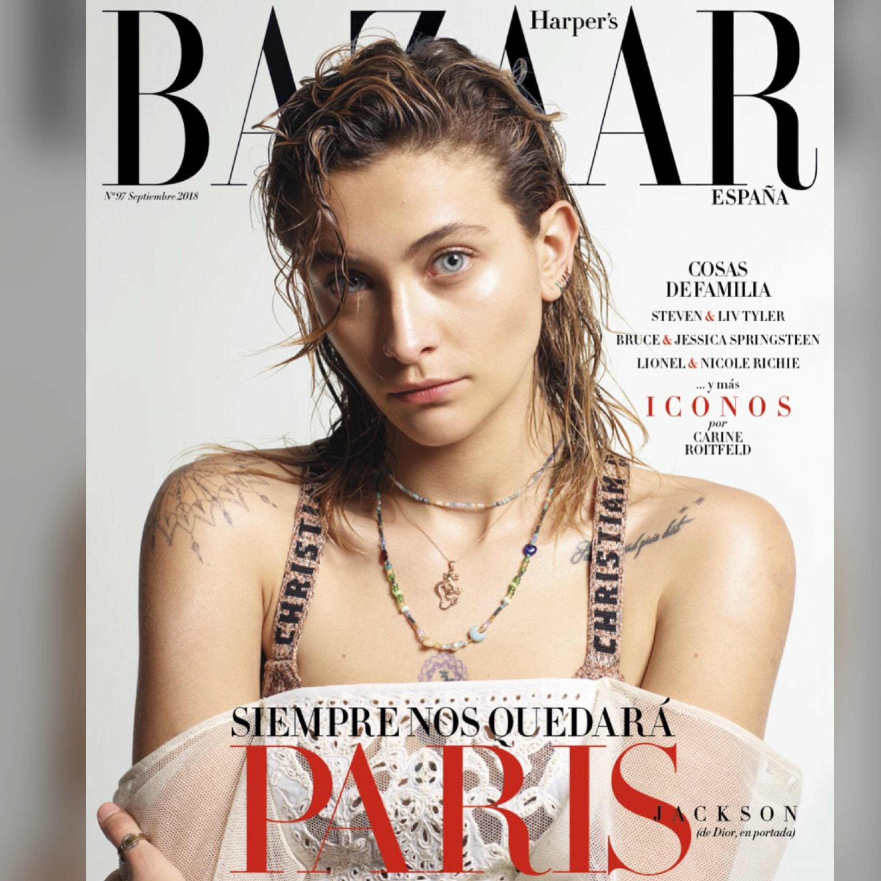 Paris Jackson Apologizes After Fans Called Her Harpers Bazaar Magazine ...
