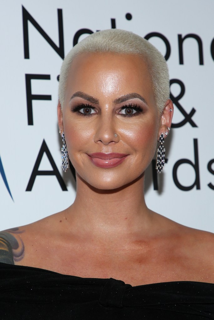 Amber Rose Claps Back At Critics Of Her New Face Tattoo—“Do Whatever ...