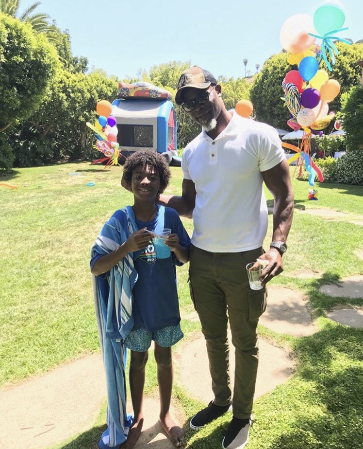 Djimon Hounsou Says He Can’t Recall The Last Time He Has Seen His Son