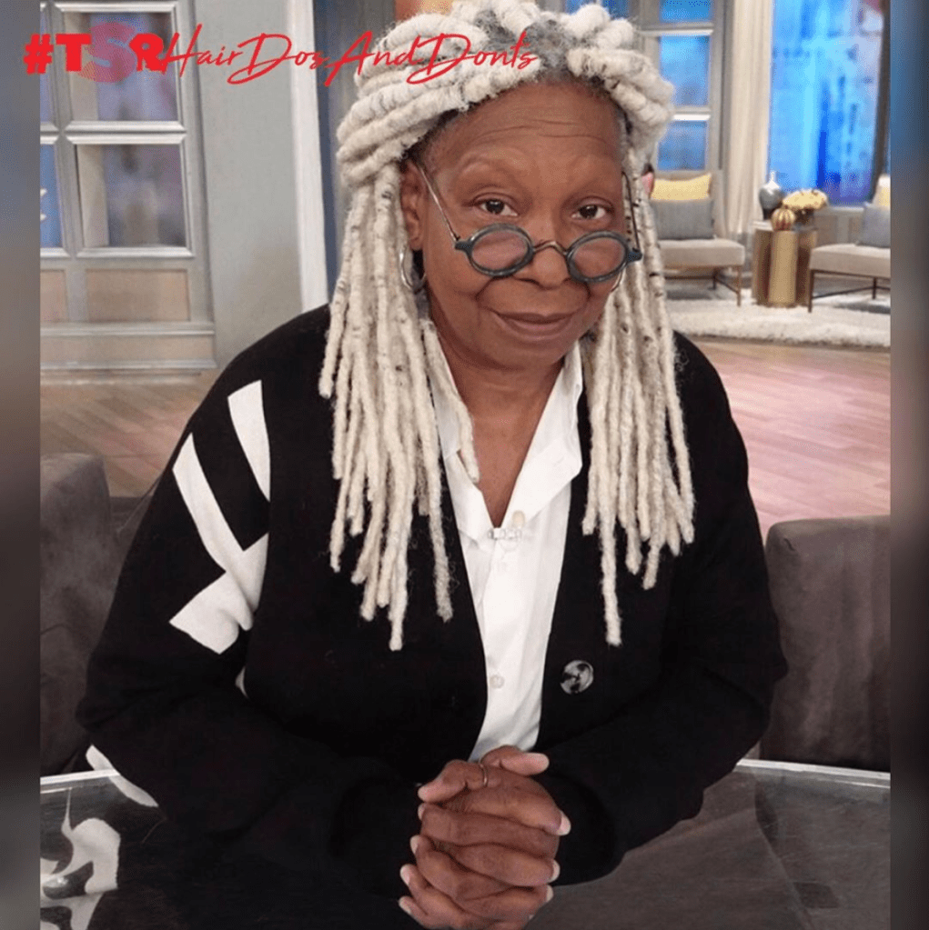 TSR Hair Dos And Donts: Whoopi's Locs