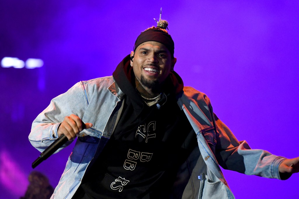 Here's A Better Look Of Chris Brown's Face Tattoo