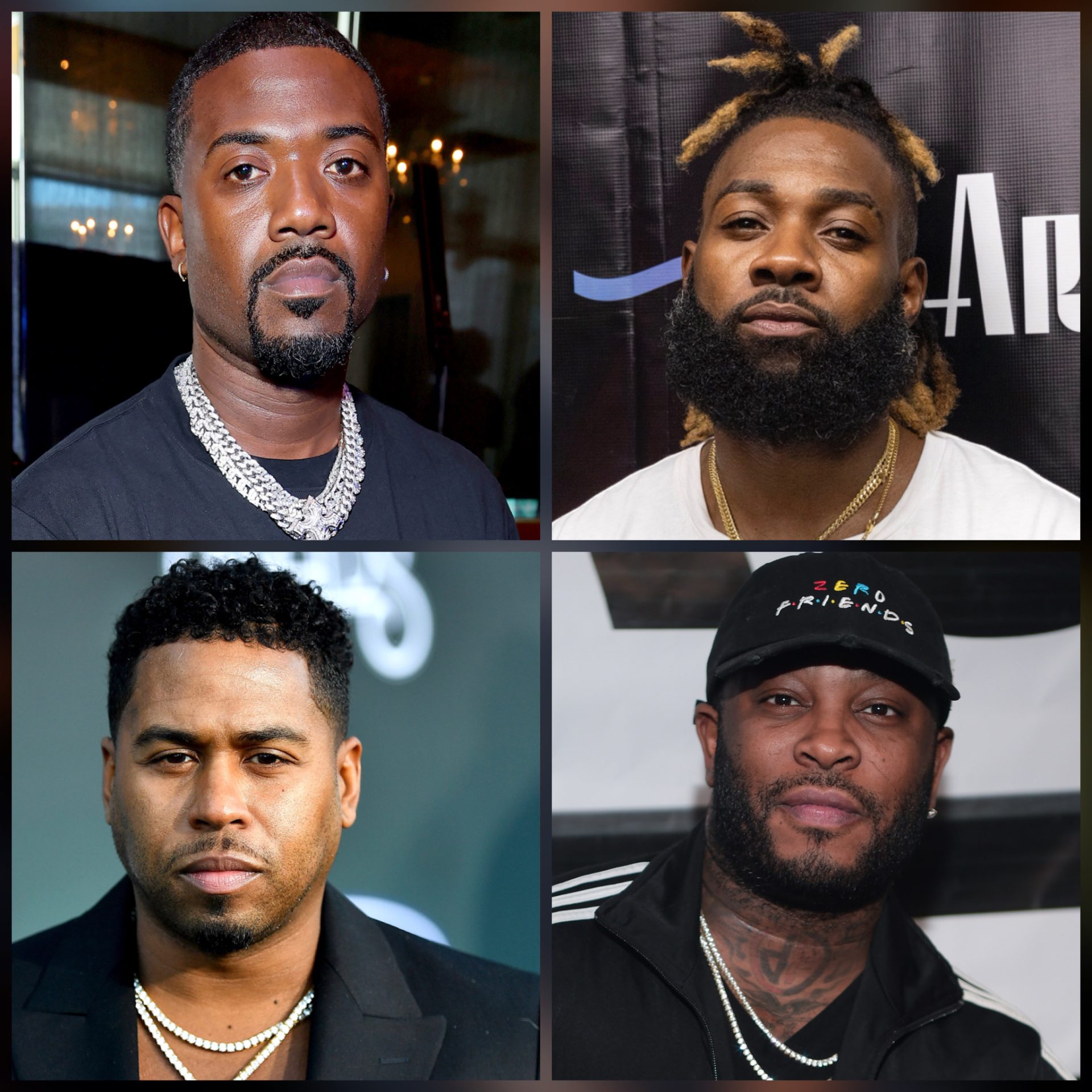 Ray J, Sammie, Bobby V And Pleasure P Hit Rehearsal For Their Very ...
