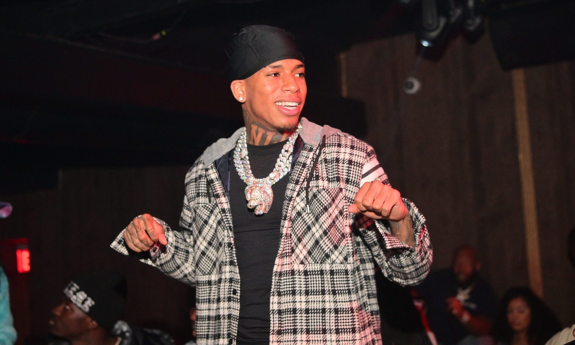 NLE Choppa Surprises Fan In Hospital With Gifts From X-Mas List