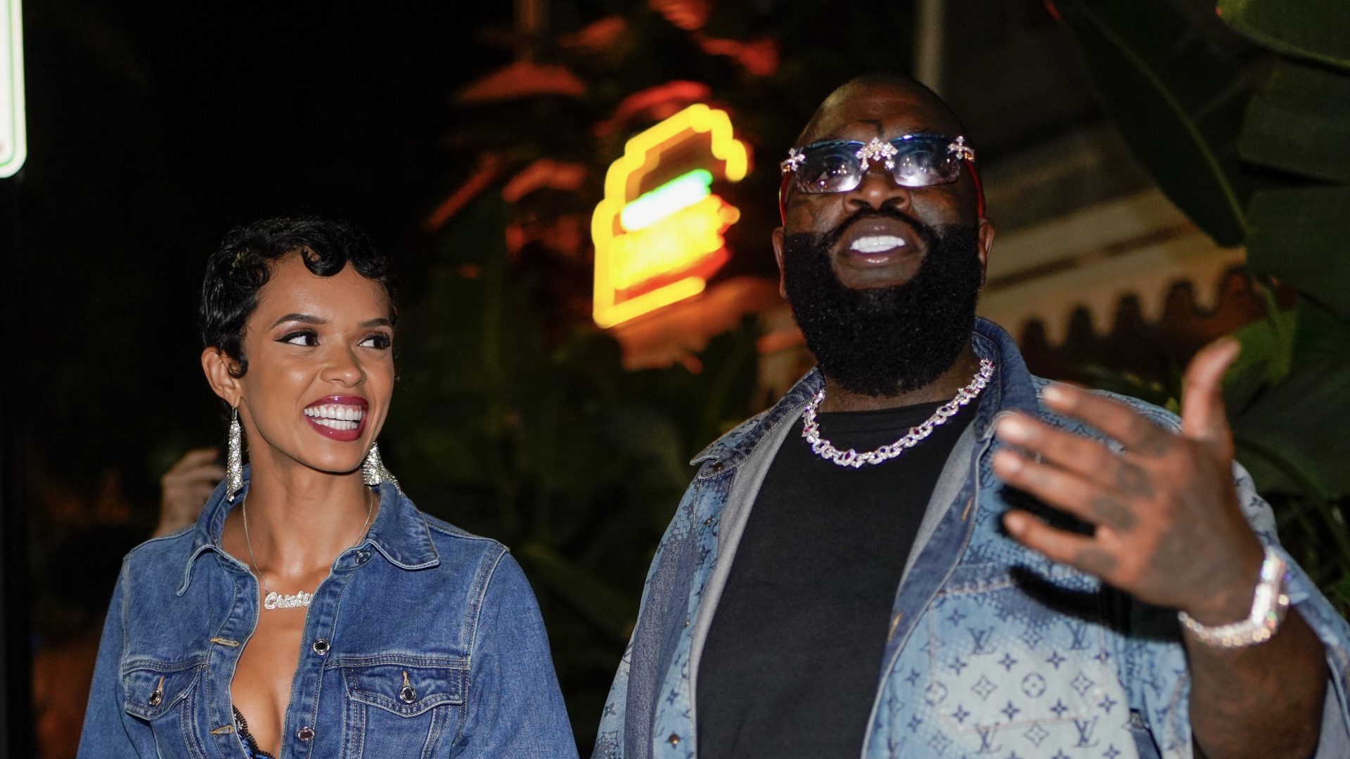Rick Ross Pops Out With Cristina Mackey, Social Media Reacts