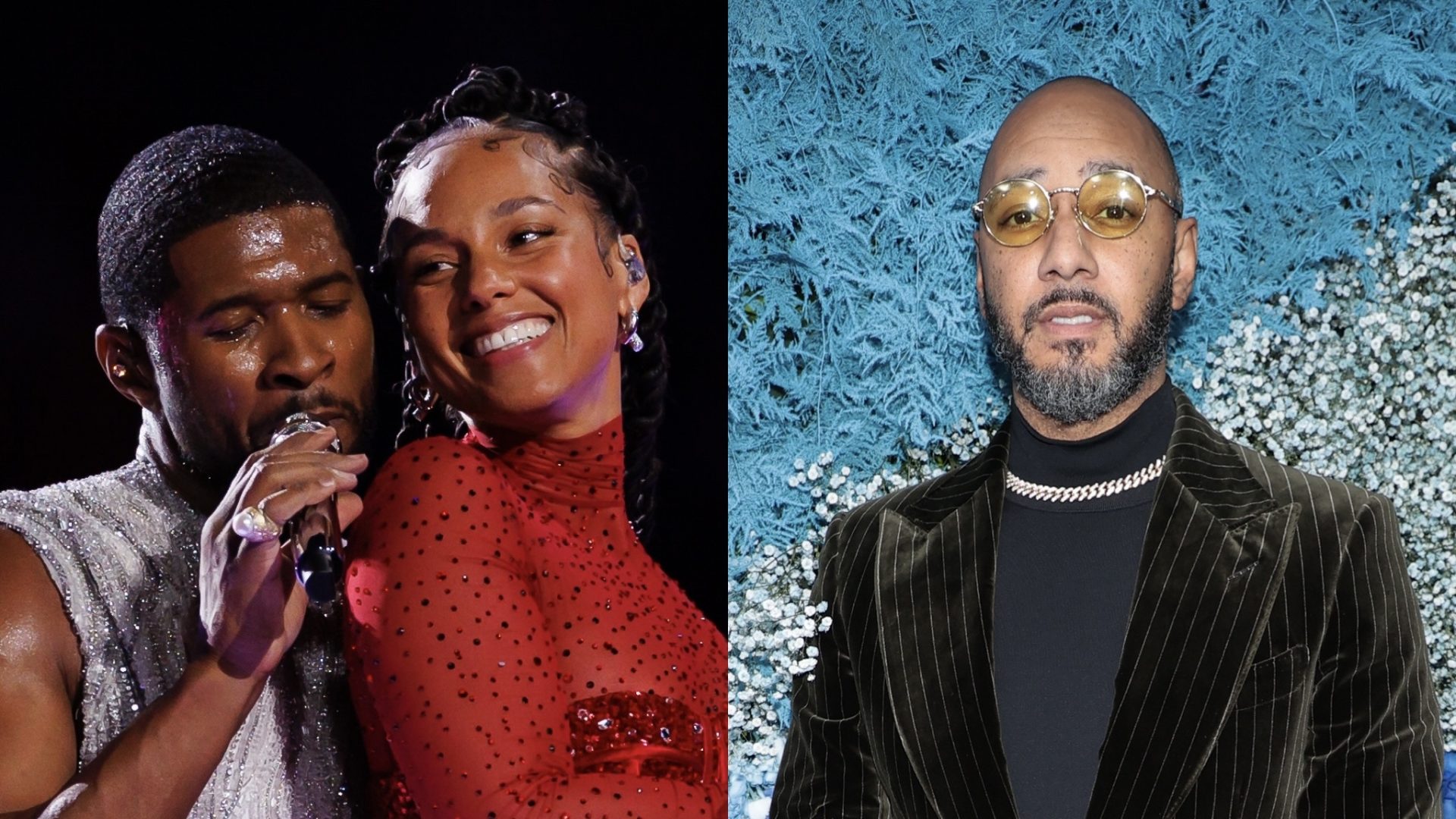 Usher Addresses Performance W/ Alicia Keys, Talks Swizz Beatz