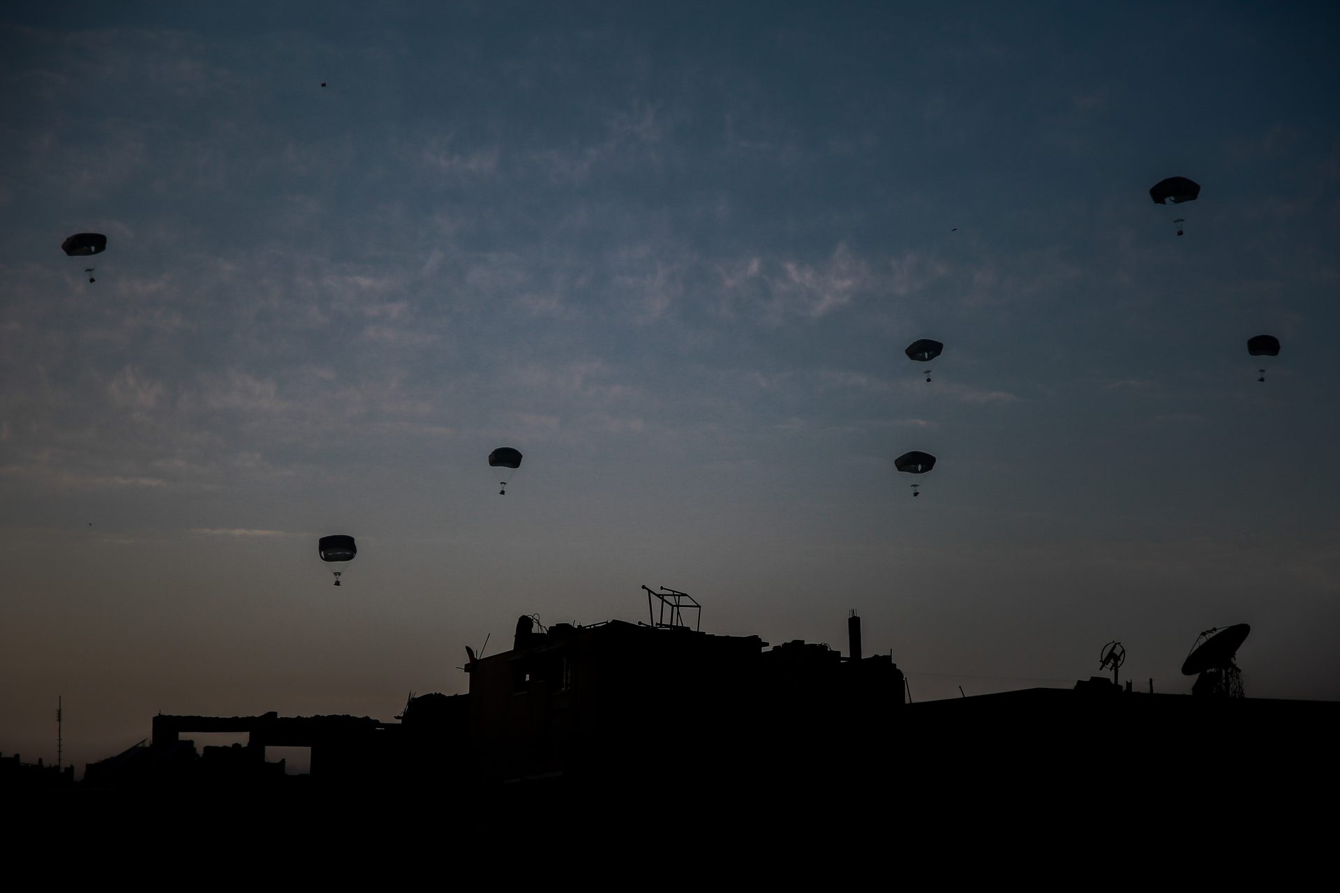 Gaza: U.S. Makes First Airdrop Of Aid Into Gaza