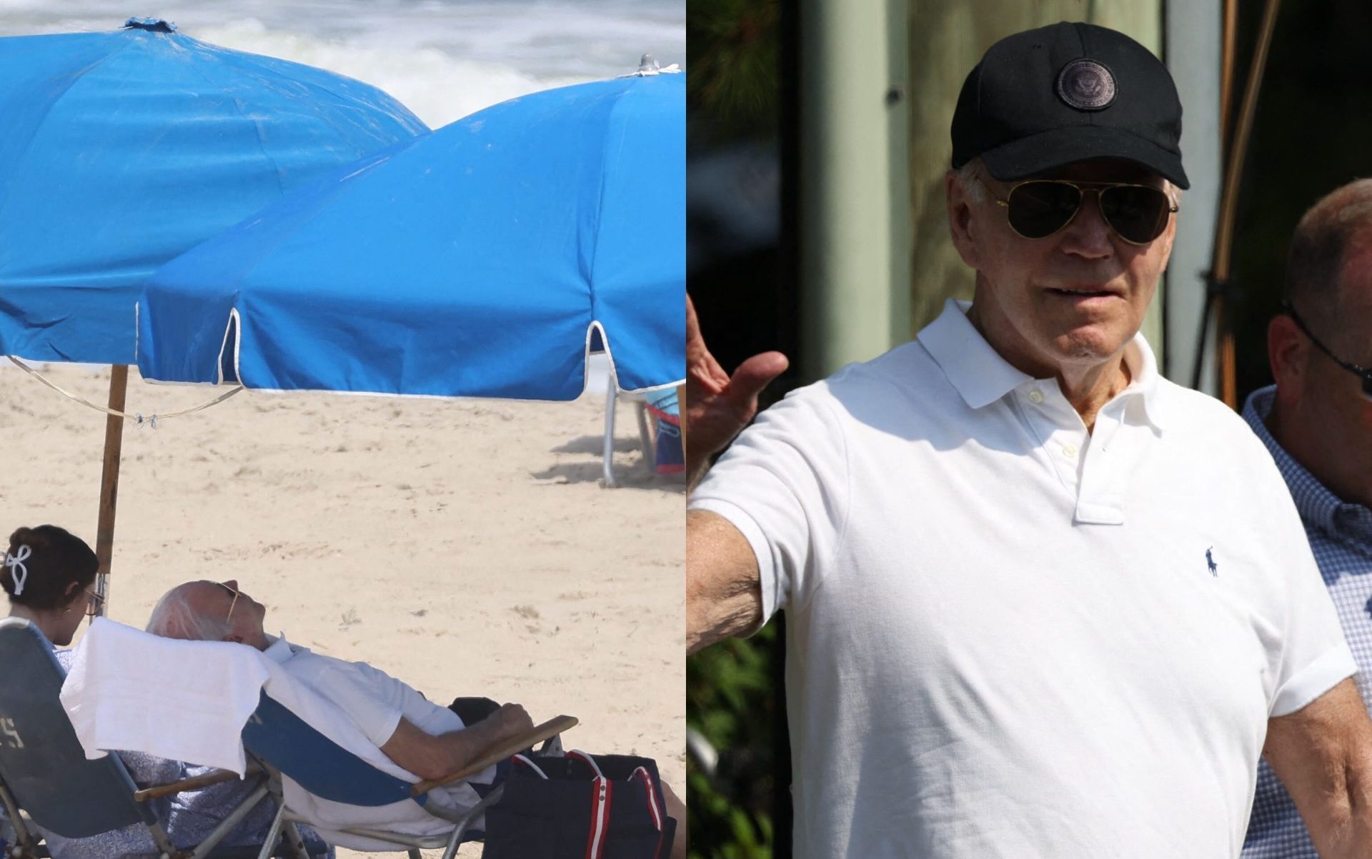 President Joe Biden Enjoys Beach Day In Delaware (Photos)
