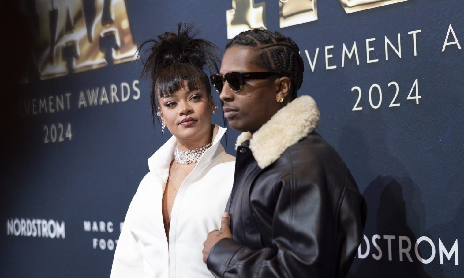 A$AP Rocky Trial: Rihanna & Sons Arrive In Court For Closing
