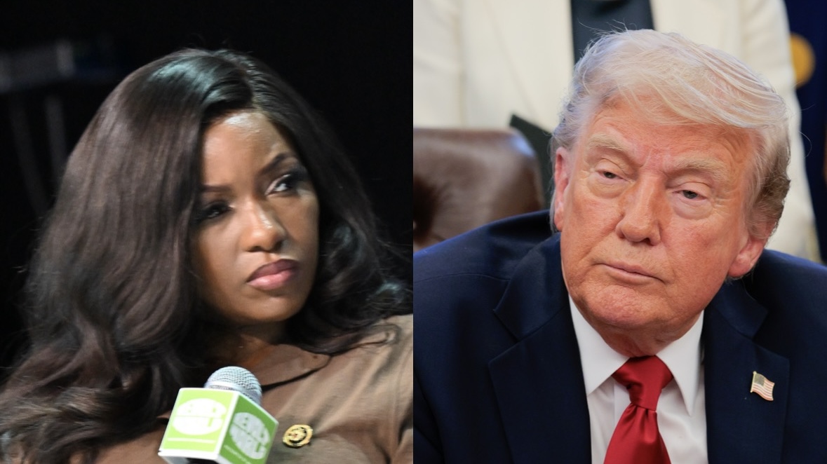 Jasmine Crockett: Donald Trump Calls "Low I.Q. Person" (VIDEO)