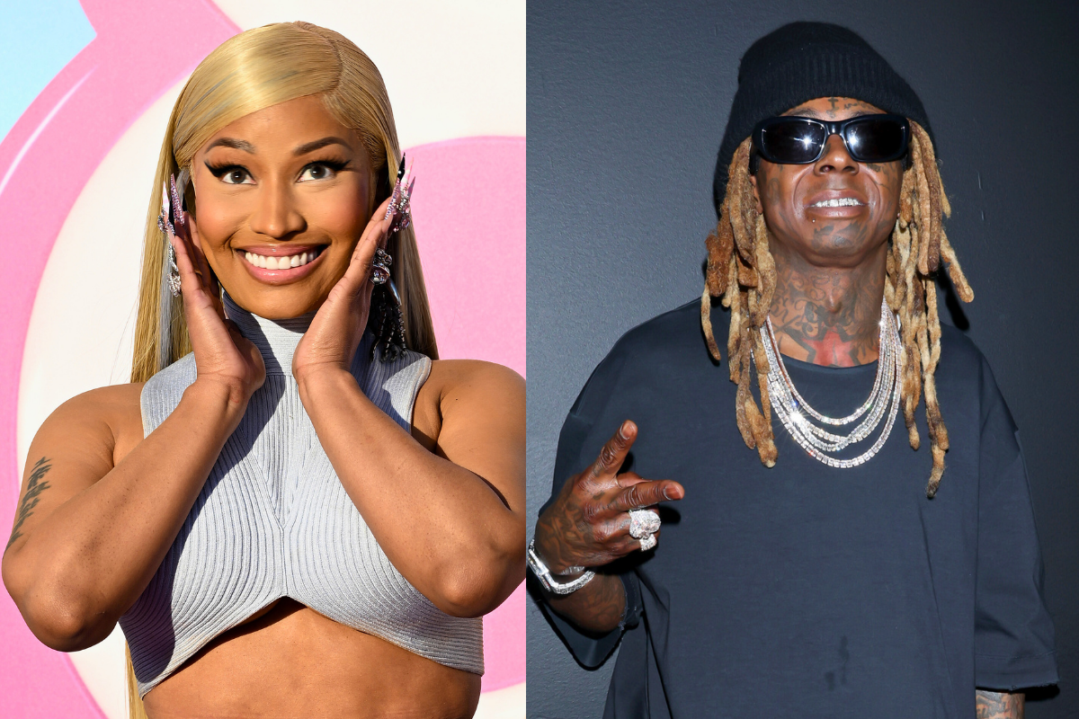Nicki Minaj & Lil Wayne Bring The Vibes With Livestream Link-Up