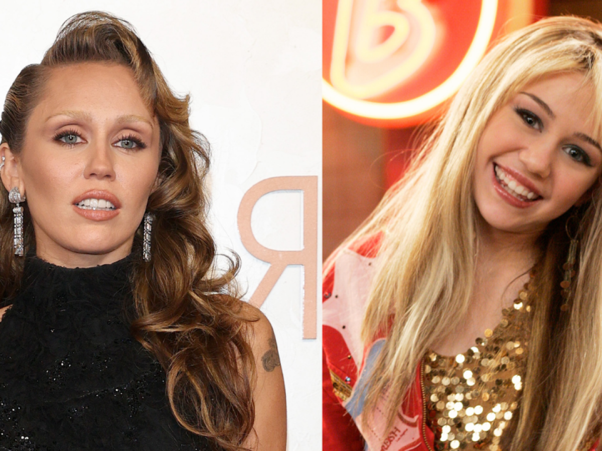 Hannah Montana Miley Cyrus Then And Now Hannah Montana Turns 10! See