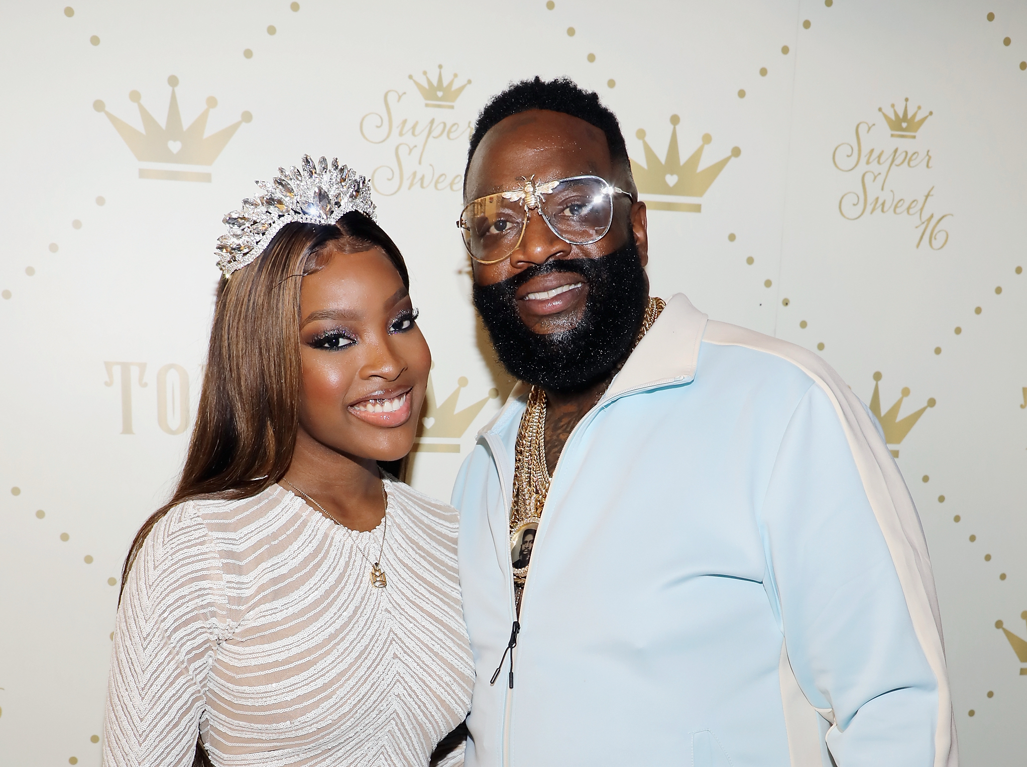 Rick Ross' Daughter Toie Roberts Tells Him To Act His Age (49)