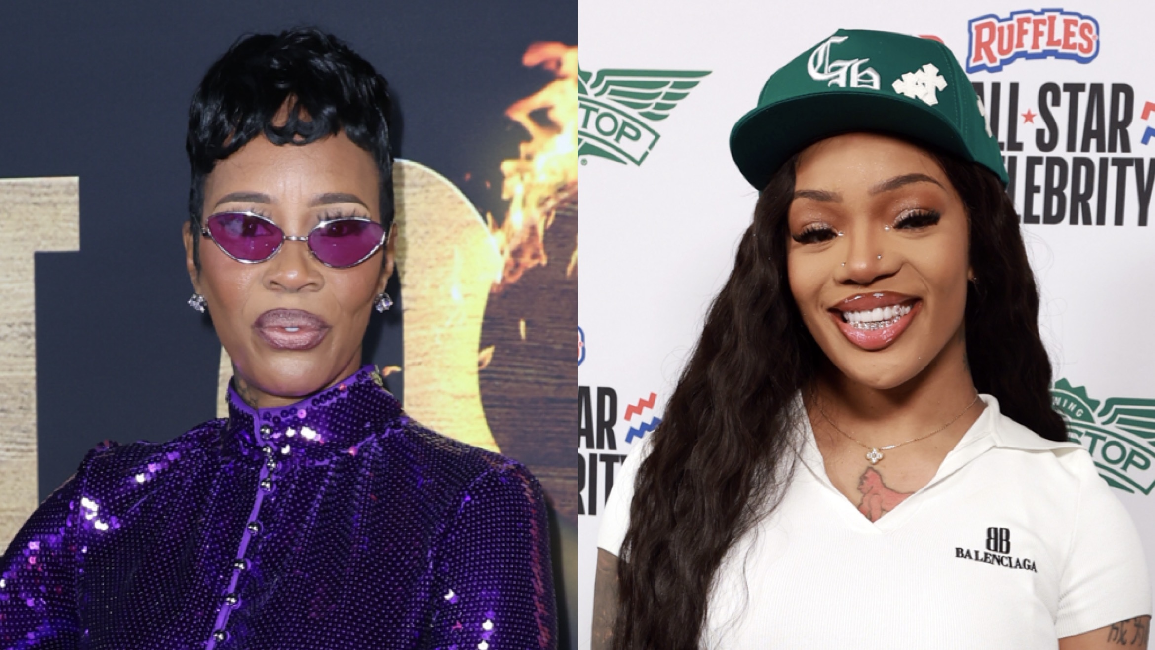 Victoria Woods Reacts After Tia Kemp Defends GloRilla (VIDEOS)
