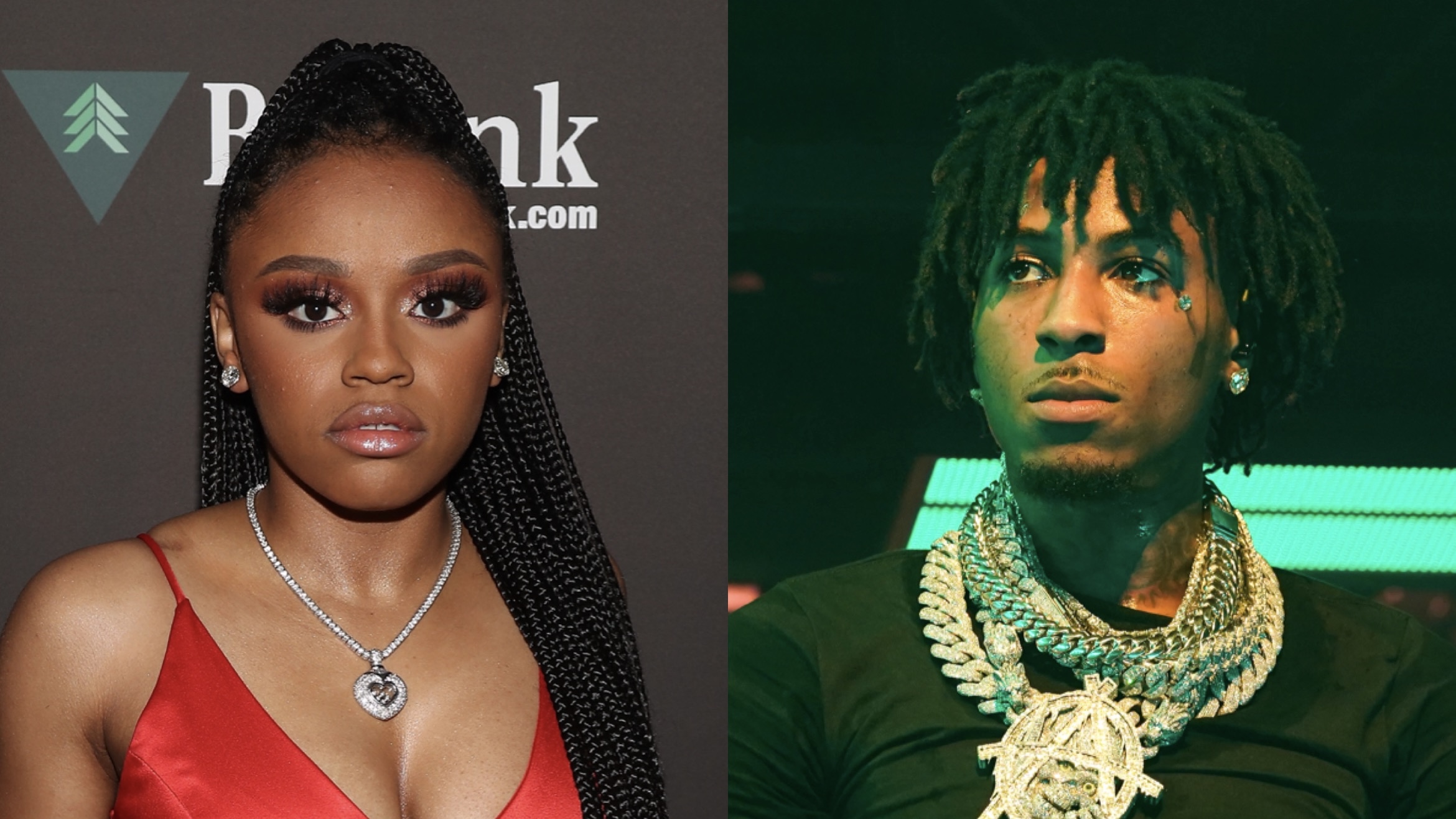 Jazlyn Mychelle Goes Live W/ NBA YoungBoy (WATCH)